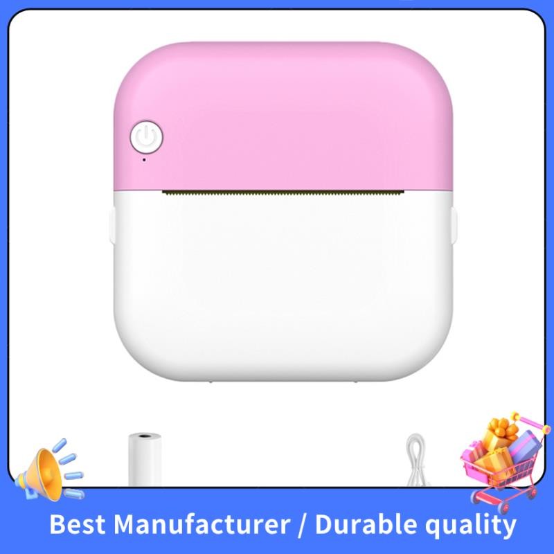【NEW】Portable Mini Pocket Printer Note Photo Label Memo Printing ...