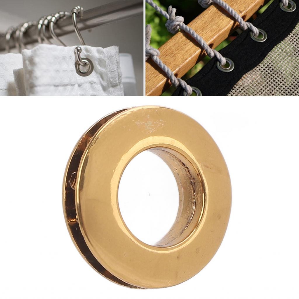 Aoke Metal Flowers Round Grommets with Installation Tools Assortment ...