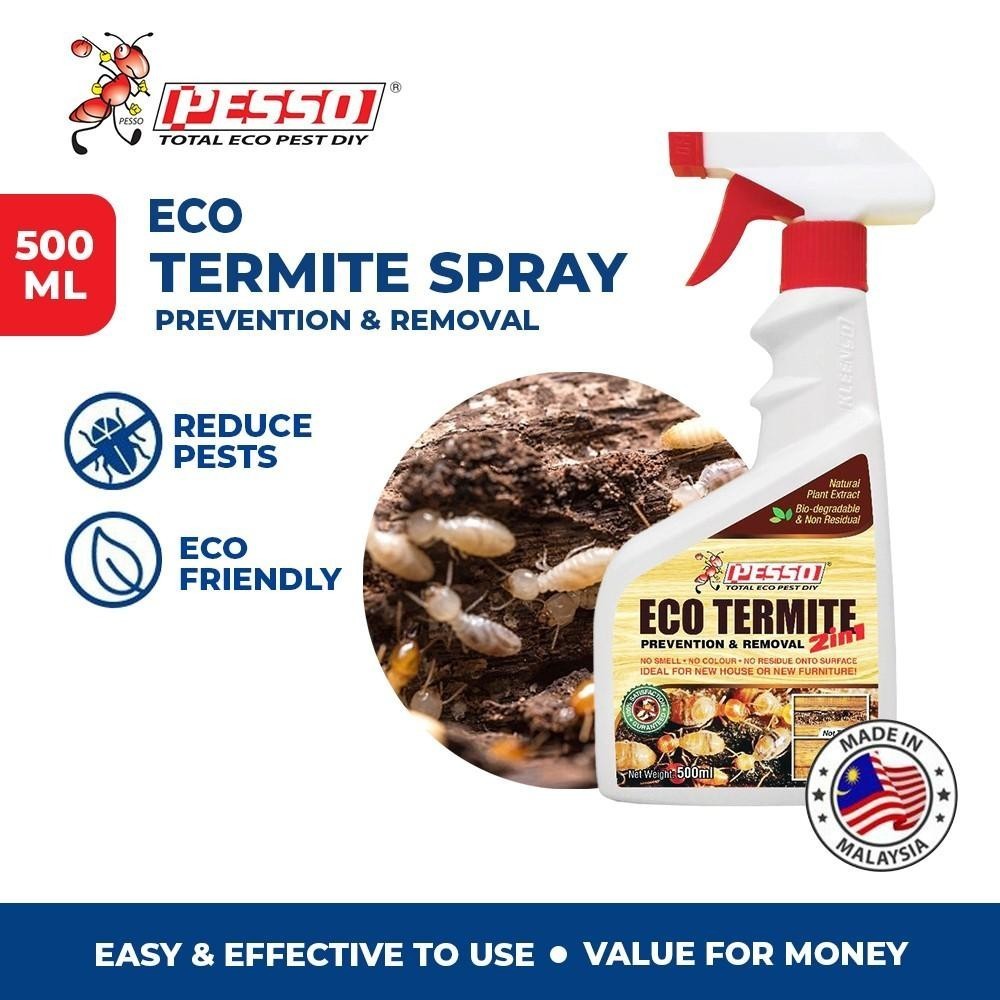 Pesso 2 in1 Eco Termite Prevention and Removal Spray 500ML Pencegahan ...