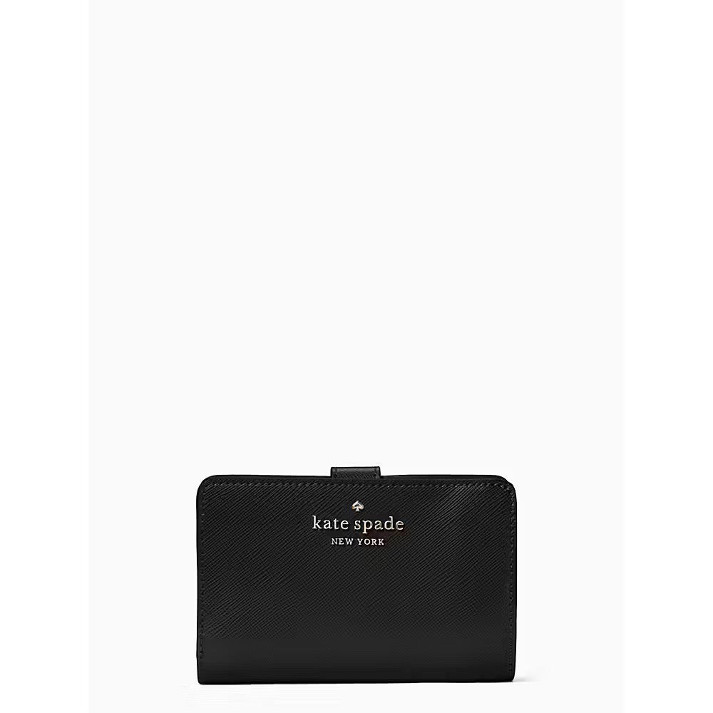 Staci Medium Compact Bifold Wallet in Black (WLR00128) | Shopee Malaysia