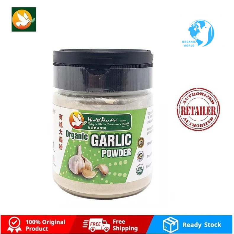 Health Paradise Organic Garlic Powder 100gm (bottle) | Shopee Malaysia