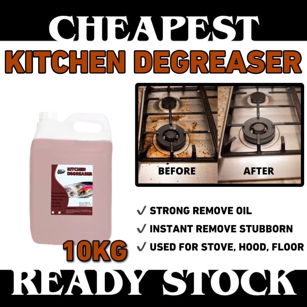 [10KG] Power Cleaner Degreaser /Kitchen Degreaser/ Liquid / Stove ...