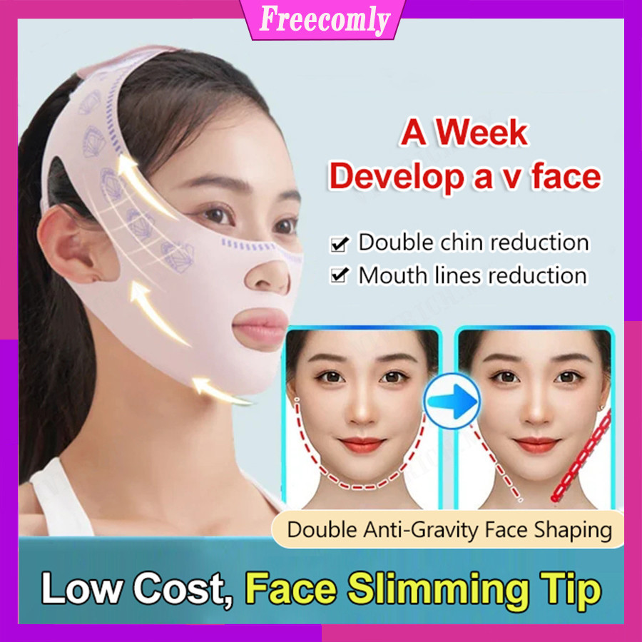 New Lifting Firming Mask Soft Comfortable V-face Bandage Sleep Mask ...