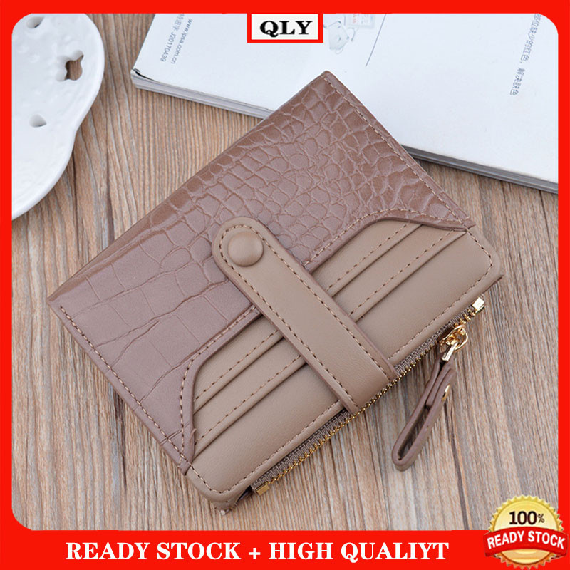New Wallet Women's Short Wallet Women's Small Wallet Fashion Crocodile ...