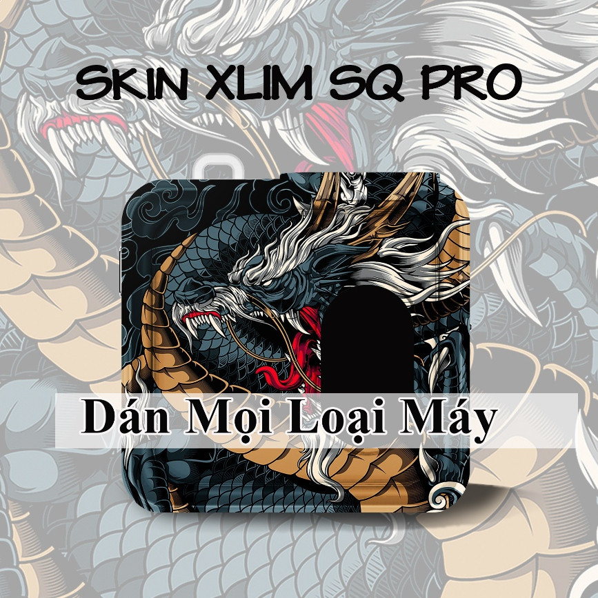 Skin Xlim Sq pro Dragon Print Sticker For Phone, Xlim Sq pro se v1 v2 ...