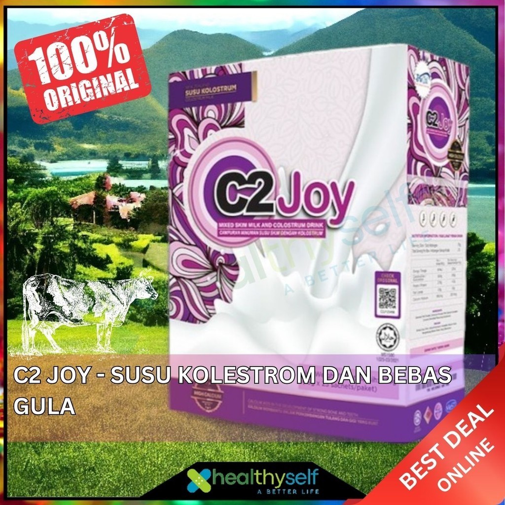 C2 Joy Susu Kolostrum C 2Joy Colostrum Safe TDC & Joy C2JOY 1box | Shopee Malaysia
