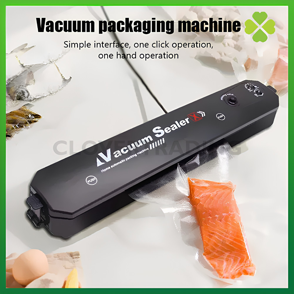 Food Vacuum Sealer Machine Mesin Pengedap Vakum Automatic Manual Dry ...