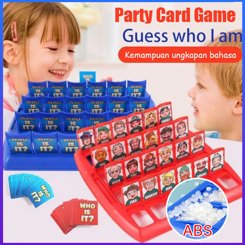 Guess Who Is It ? Board Game Funny Family Guessing Games Kids Children ...