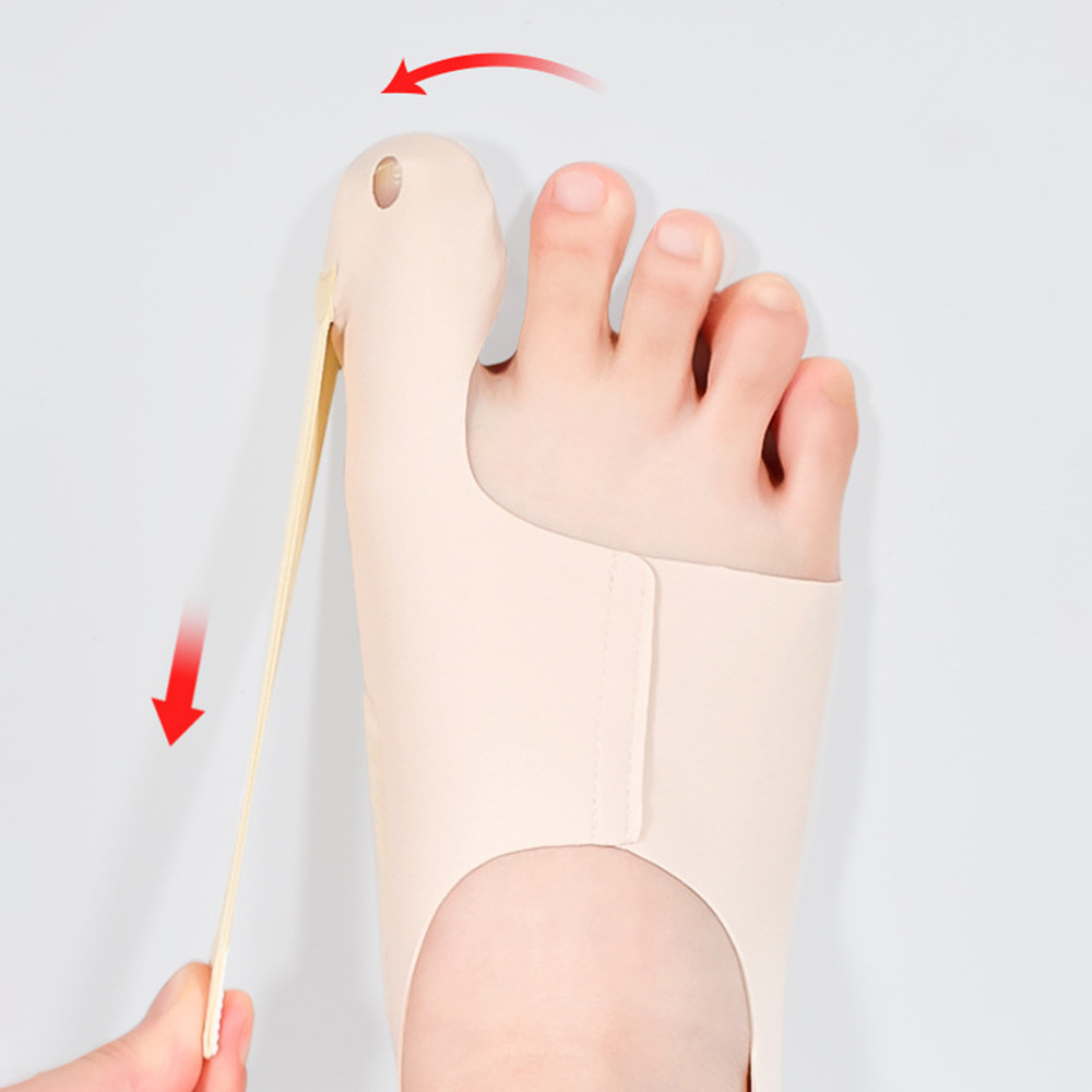 1PC Big Toe Bunion Corrector Adjustable Socks Toes Separator Pain ...