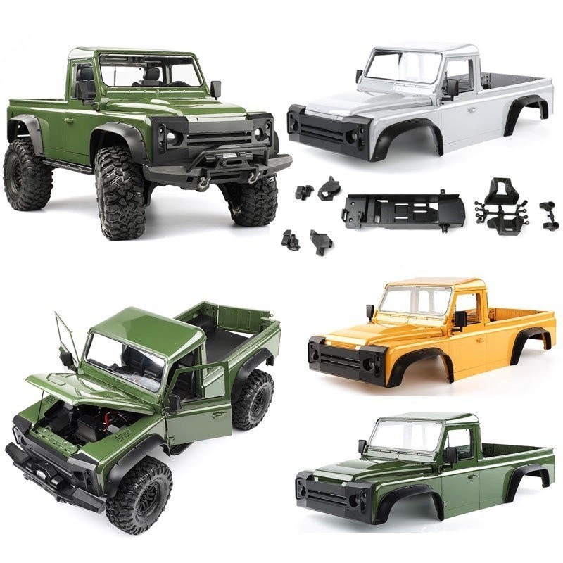 【In Stock】Pickup Truck Casing 2 Doors 324mm Wheelbase Body Shell for 1/ ...