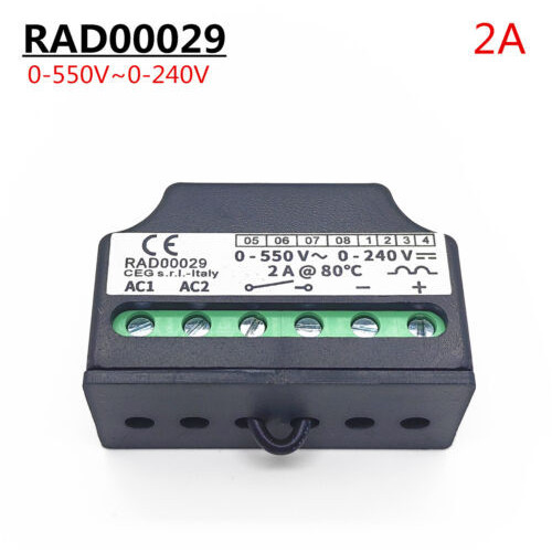 AC 0-550V DC 0-240V 2A RAD00029 80C Motor Brake Rectifier Rectifier ...
