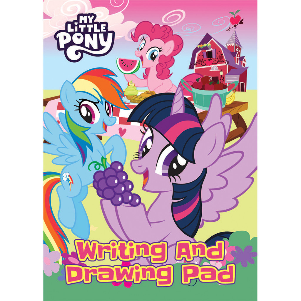 My Little Pony Friends Writing And Drawing Pad (7869) | Shopee Malaysia