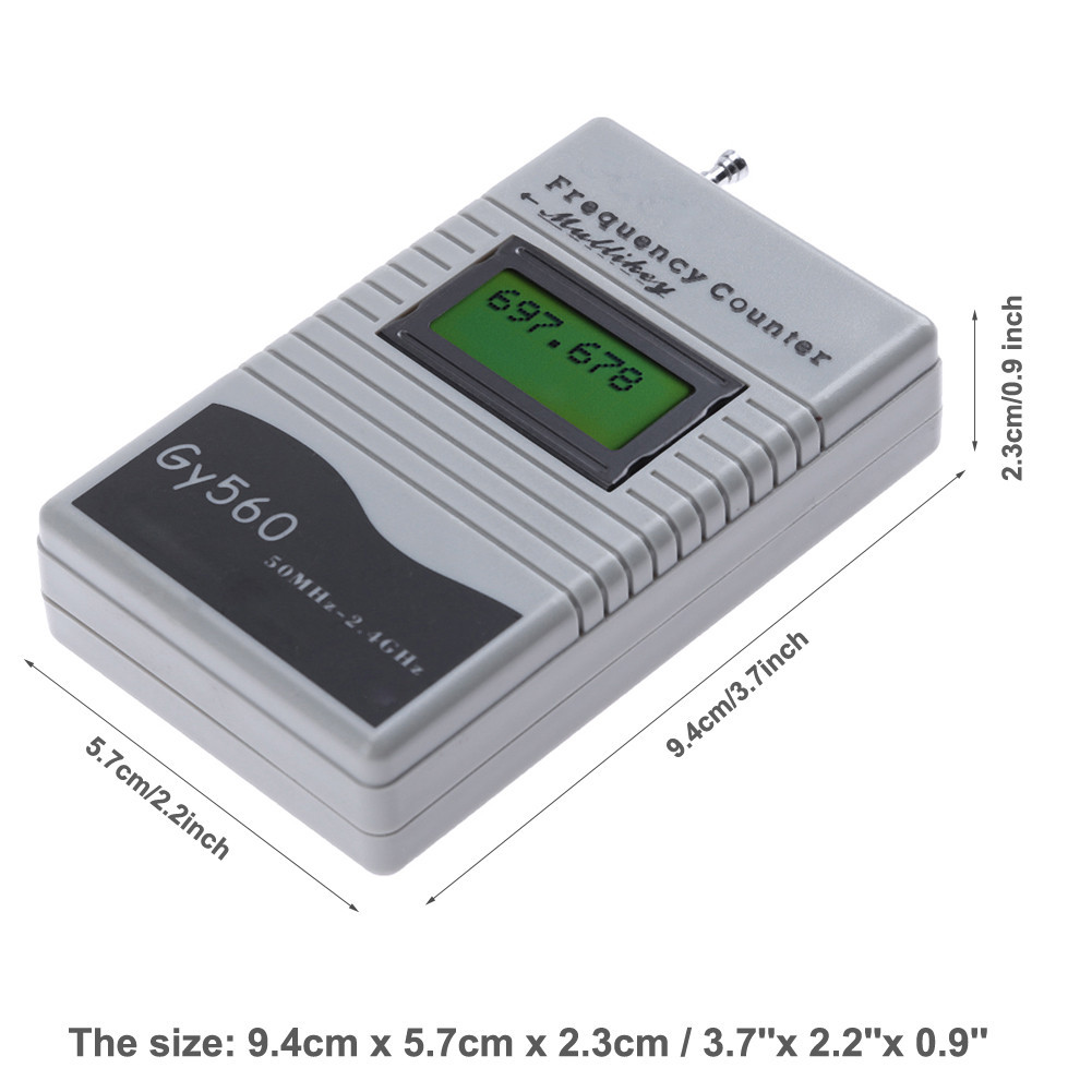 [ElectronicMall01.my] GY560 Frequency Counter Meter for 2-Way Radio ...