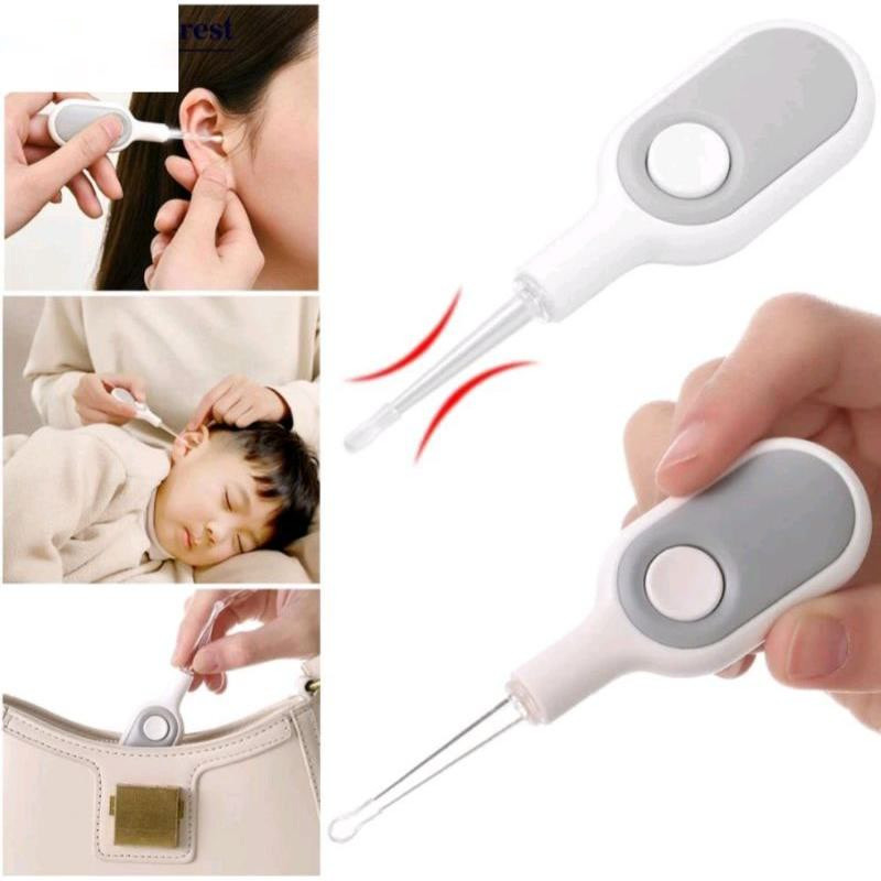 READY STOCK!!! Light Emitting Ear Pick Ear Cleaner Earwax Removal Tools ...