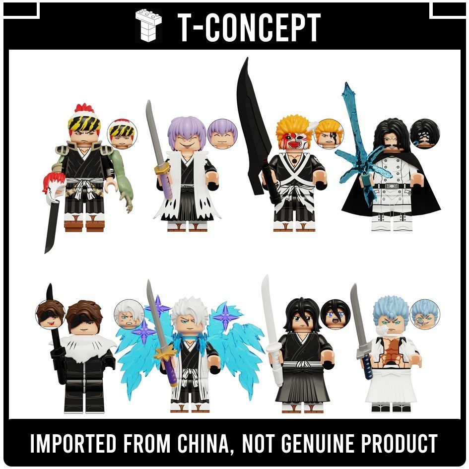 Bleach Series Lego Mini Figure Building Block Collection KDL820 ...