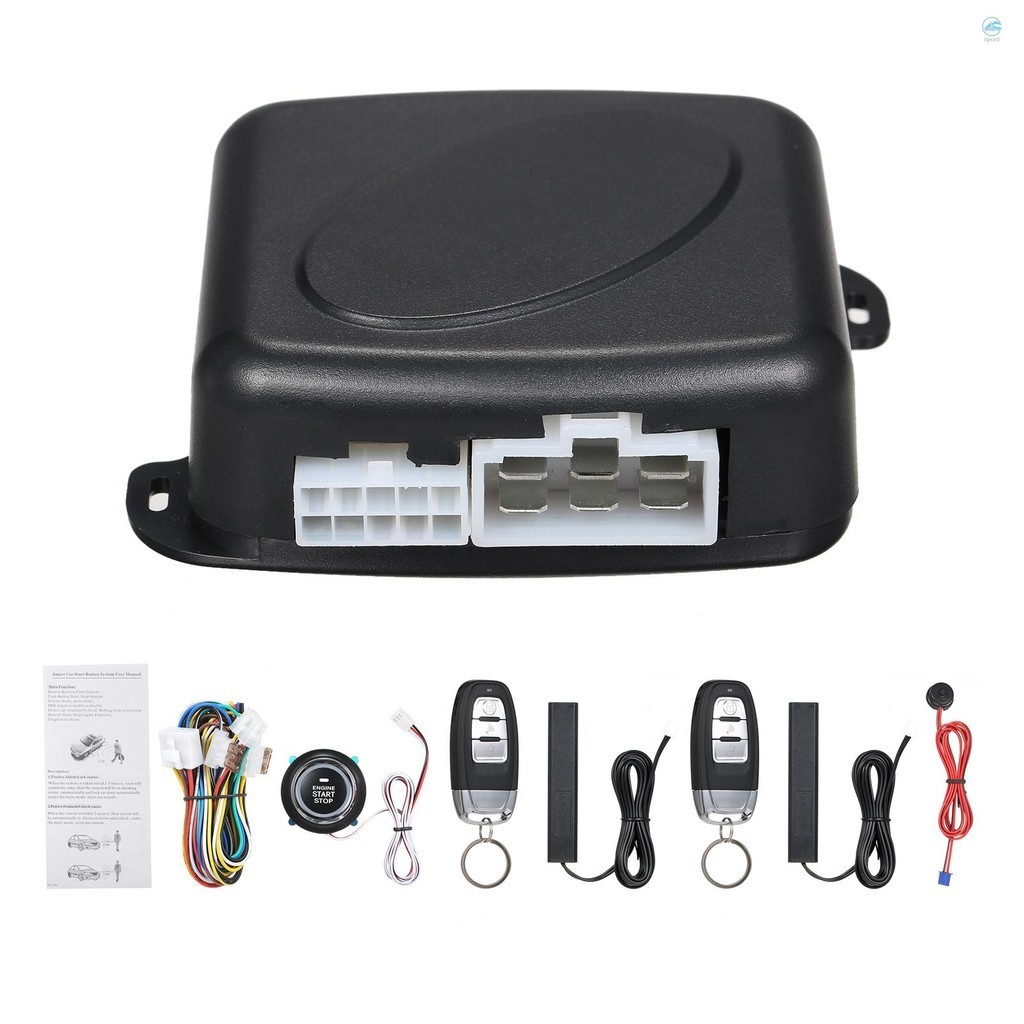 Passive Keyless Entry Car Alarm System Car Keyless Entry Starter System ...
