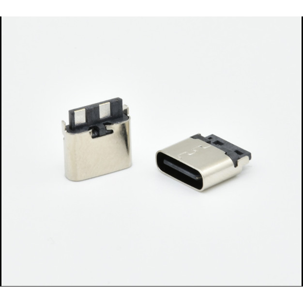Type-c Female Socket Socket USB 2P Welding Wire TYPE Fast Charging ...