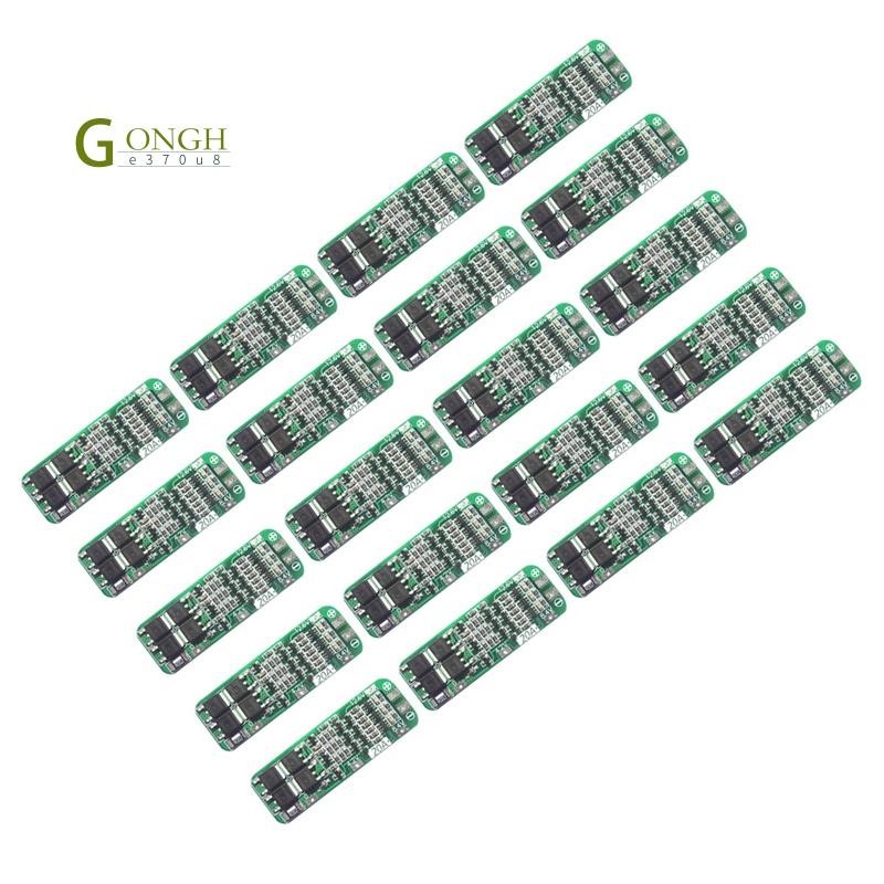 3S 20A Lithium Battery 18650 Charger PCB Protection Board 18650 Li-Ion Battery Charging Module ...