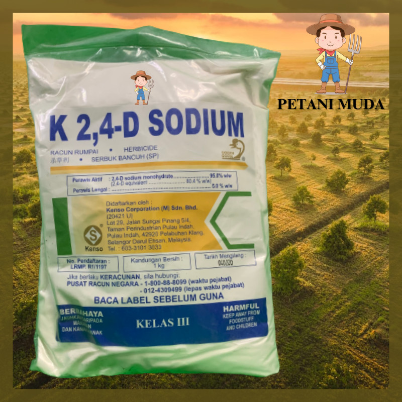 [ORIGINAL] 1KG KENSO K2 4-D Sodium/RACUN BULUH/RUMPUT KERBAU PAIT ...