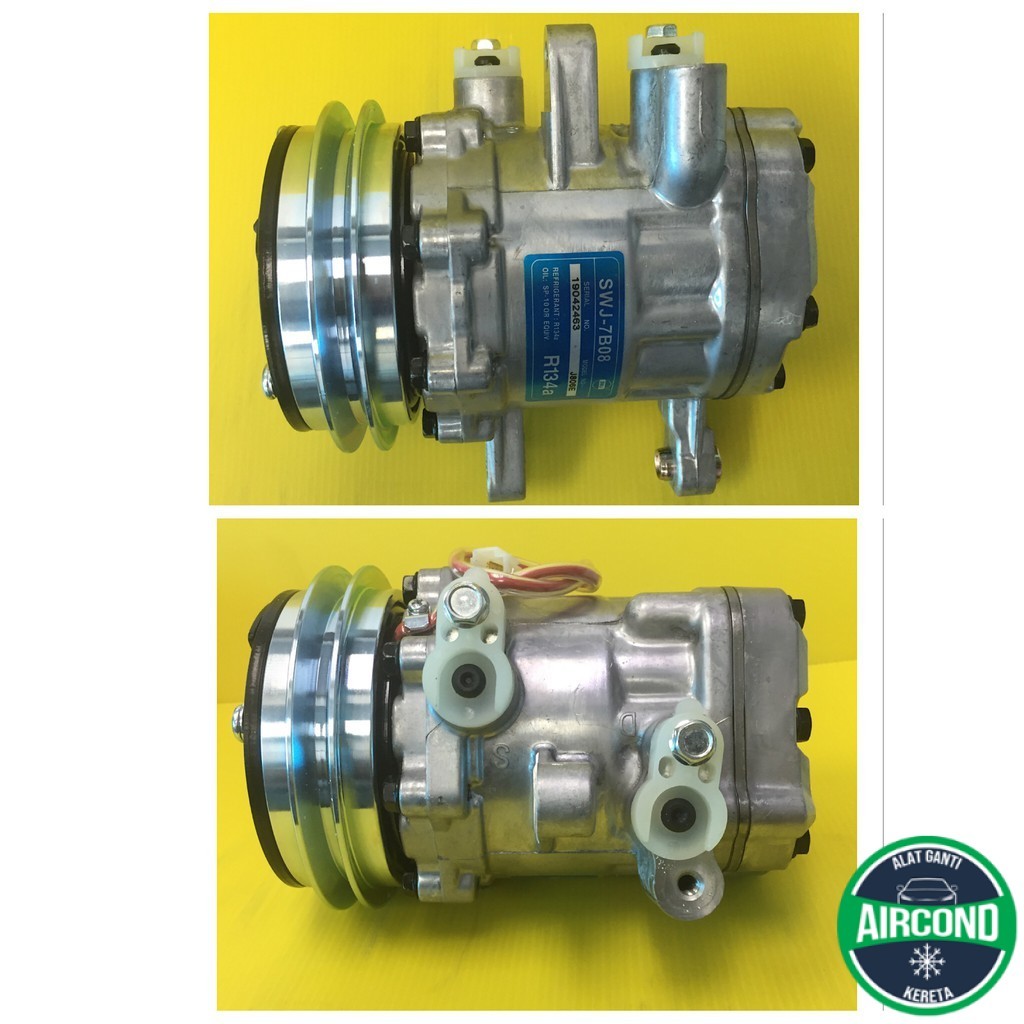 Compressor, Perodua kelisa keanri Kancil, Denso System (Modified Sanden ...