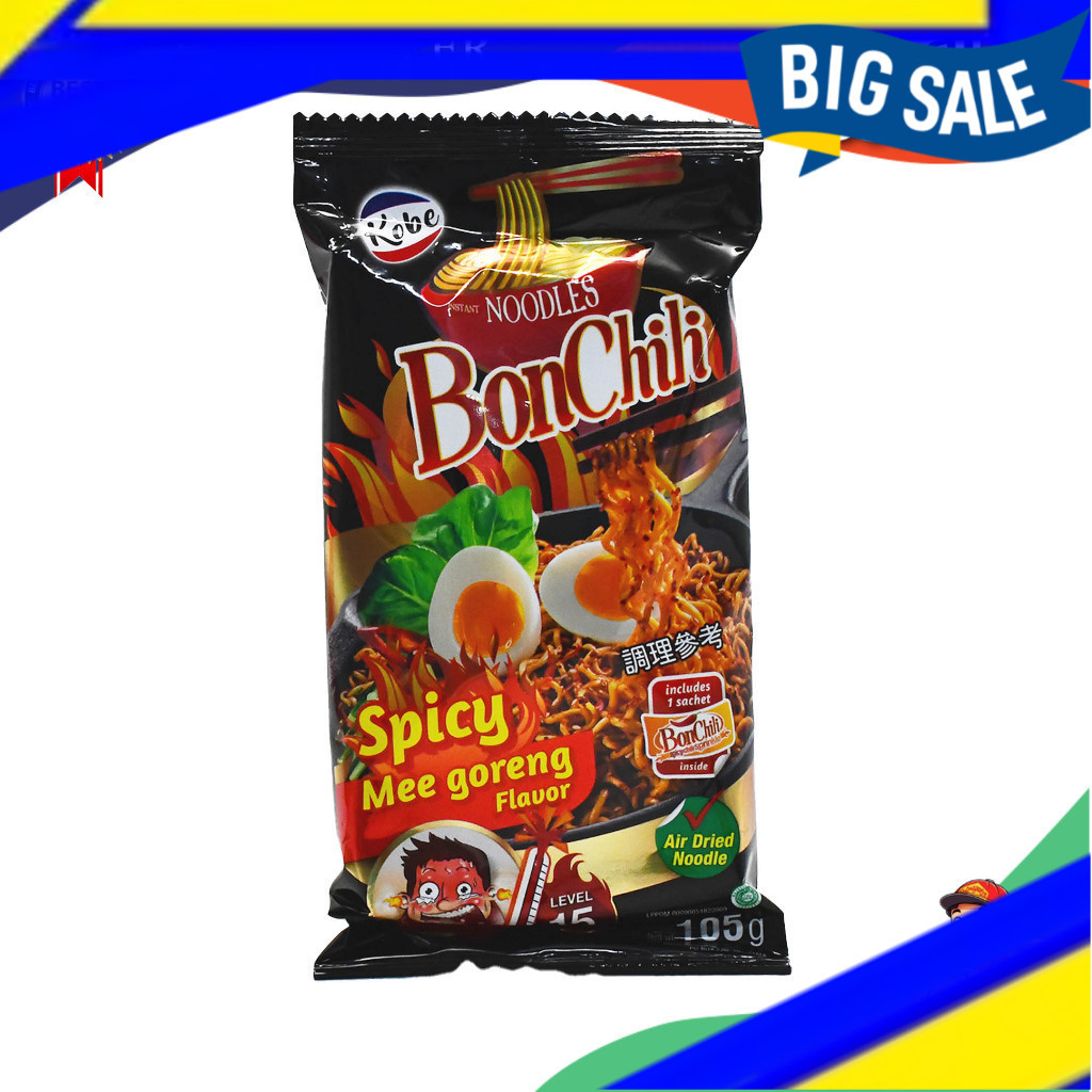 Mee Goreng Segera, Mee Segera, Bon Chili Spicy Mee Goreng Flavour ...