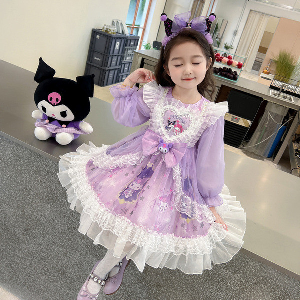 princess dress for kids girl gaun budak perempuan princess baju ...