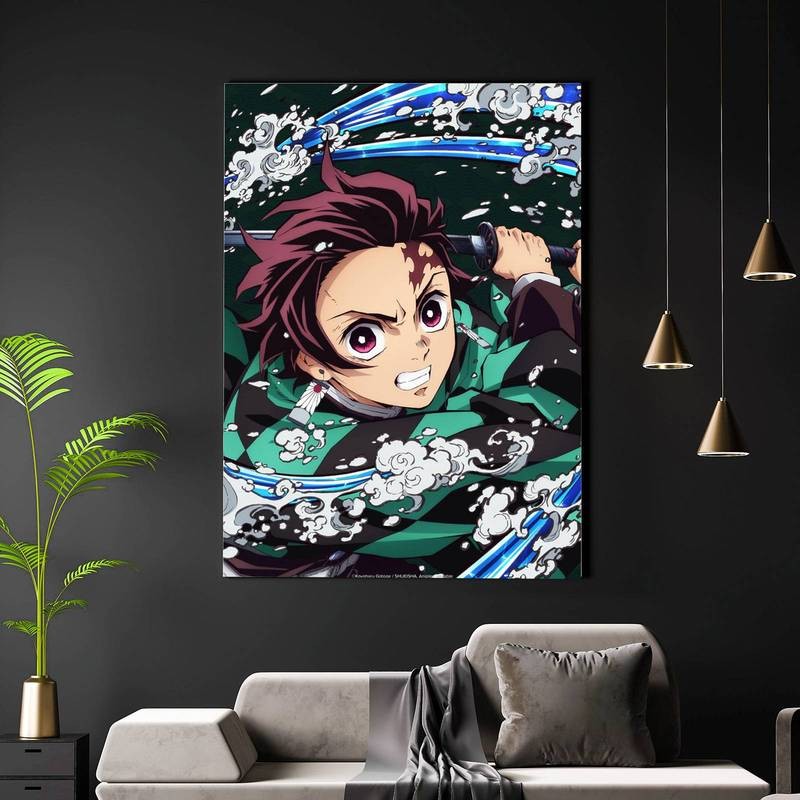 Demon Slayer Key Art: Intense Battles, Flashing Blades, and Iconic ...