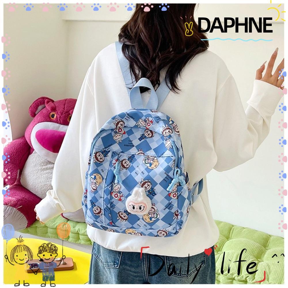 DAPHNE-HOME Labubu Backpack, POP MART Large Capacity School Bags, Cute ...