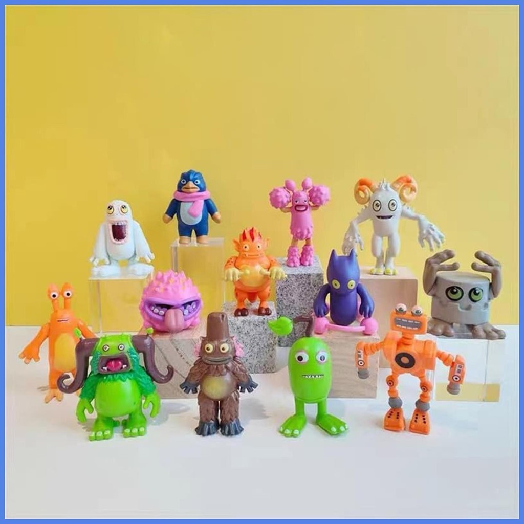 13 pcs/set My Singing Monsters Choir Figure Model Toys Cartoon Statue ...