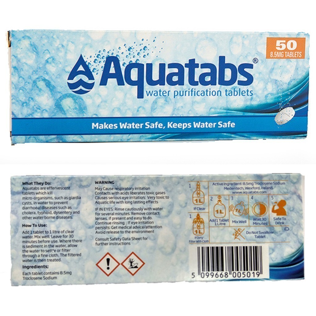 Medentech Aquatabs Water Purification Tab | Shopee Malaysia