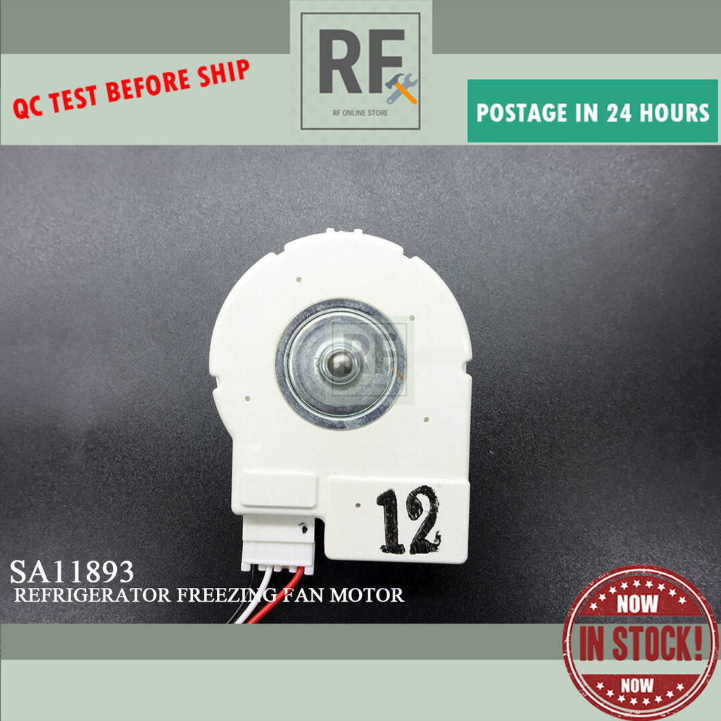 SAMSUNG REFRIGERATOR FAN MOTOR DREP5020LD SA11893 SP DC12V 3.12W 0.268A ...