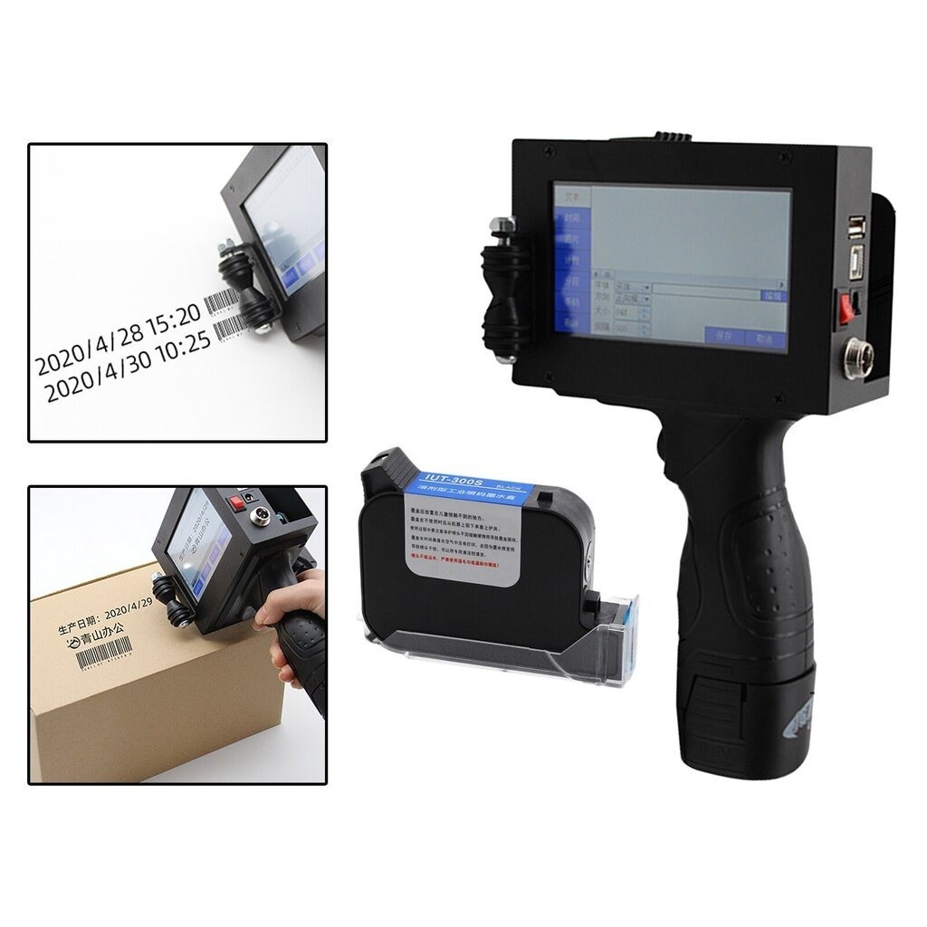 Handheld inkjet printer Portable Printer Inkjet Date Printer wireless 2 ...