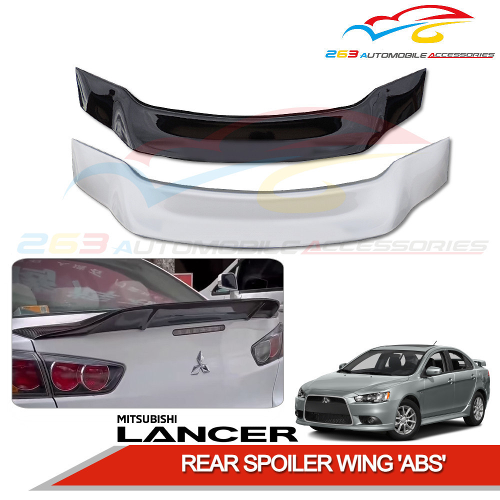 MITSUBISHI LANCER 2008-2017 EVO DUCKTAIL REAR SPOILER WING 'ABS' ( FULL ...