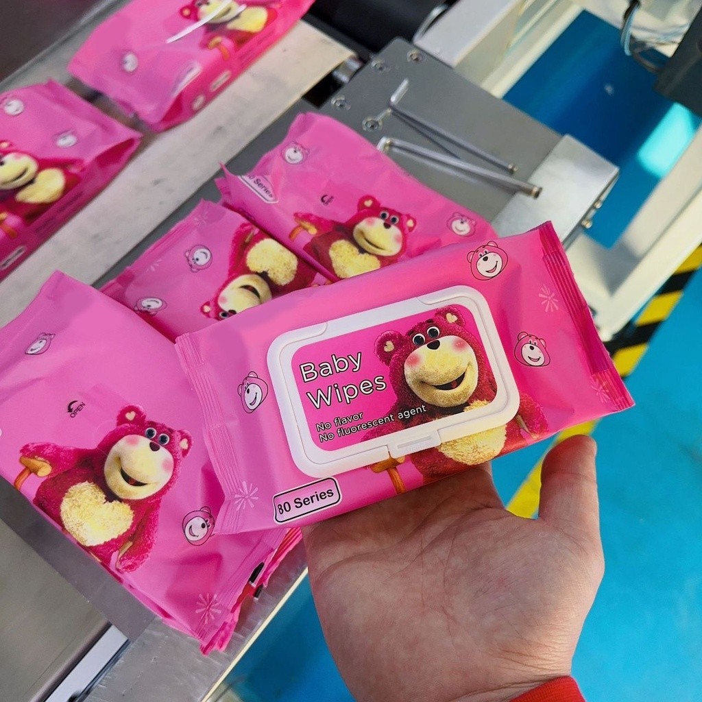 Baby Wipes Wet Tissue Non-Alcohol High Quality RO Water Tisu Basah Tisu ...