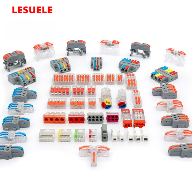 Fast Wire Cable Connector Spring Splicing Connector Connector Push In Terminal Shopee Malaysia