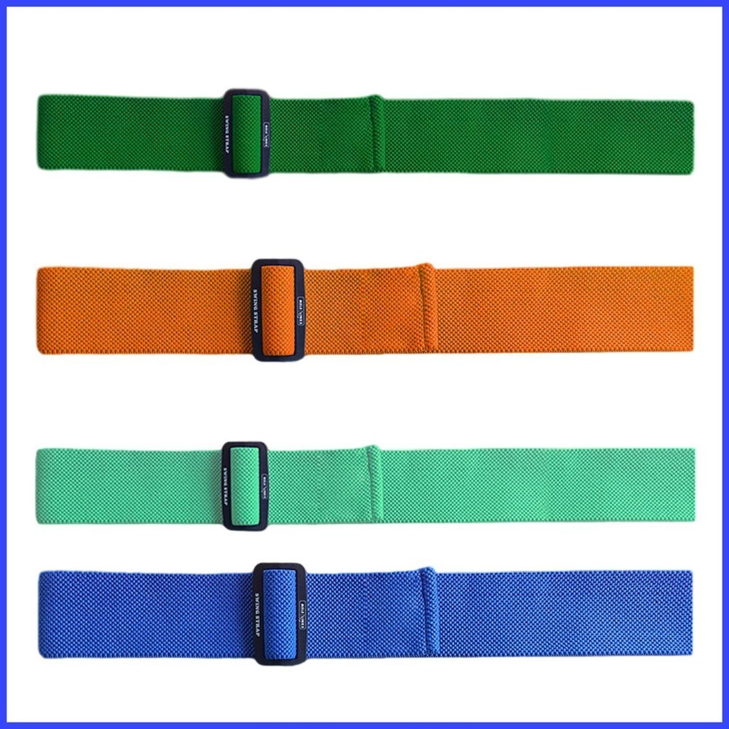 Golf Swing Arm Band Elastic Adjustable Golf Swing Trainer Strap Belt ...