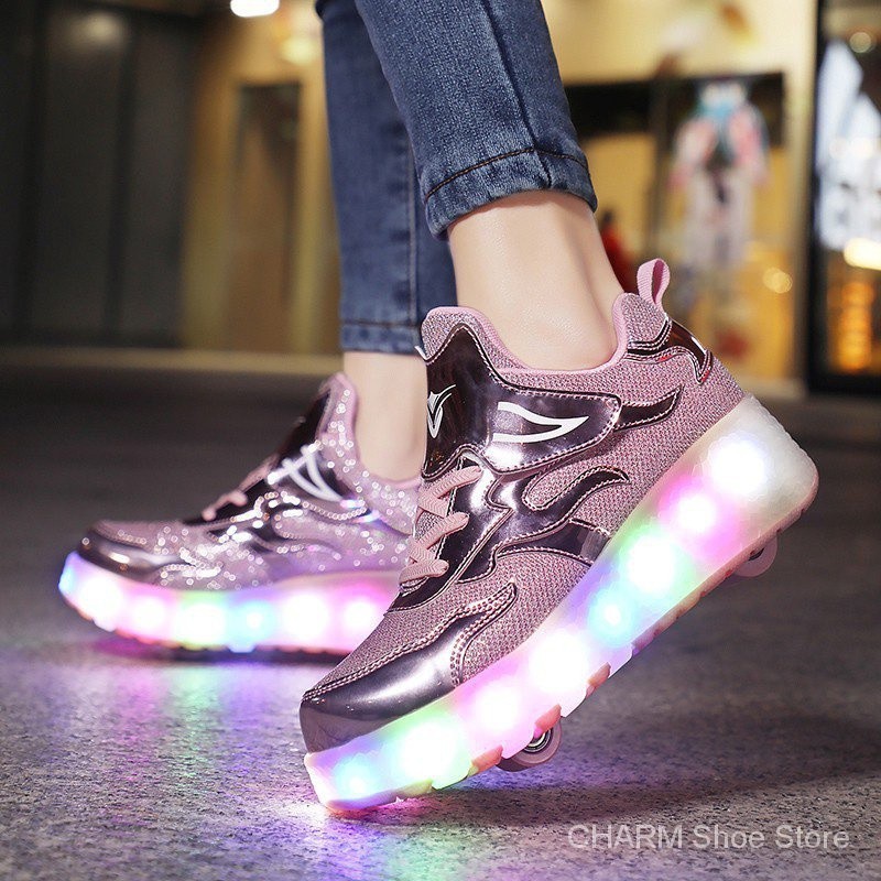 2024 【 100% high quality】new update USB led shoes Girls Girls Girls ...