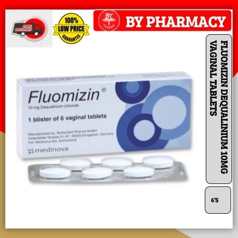 Fluomizin 10mg Dequalinium Chloride 6's Vaginal Tablets | Shopee Malaysia