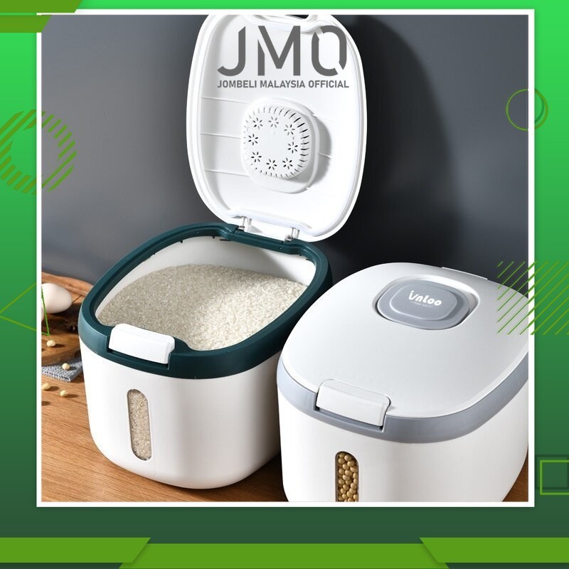 [JMO] Rice Storage Box Collection Bucket Insect-Proof and Moisture ...
