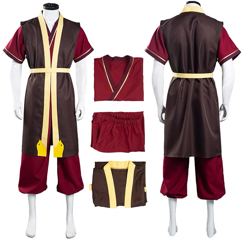 Zuko Cosplay Cartoon Avatar Last Cosplay Airbender Fantasy Costume ...
