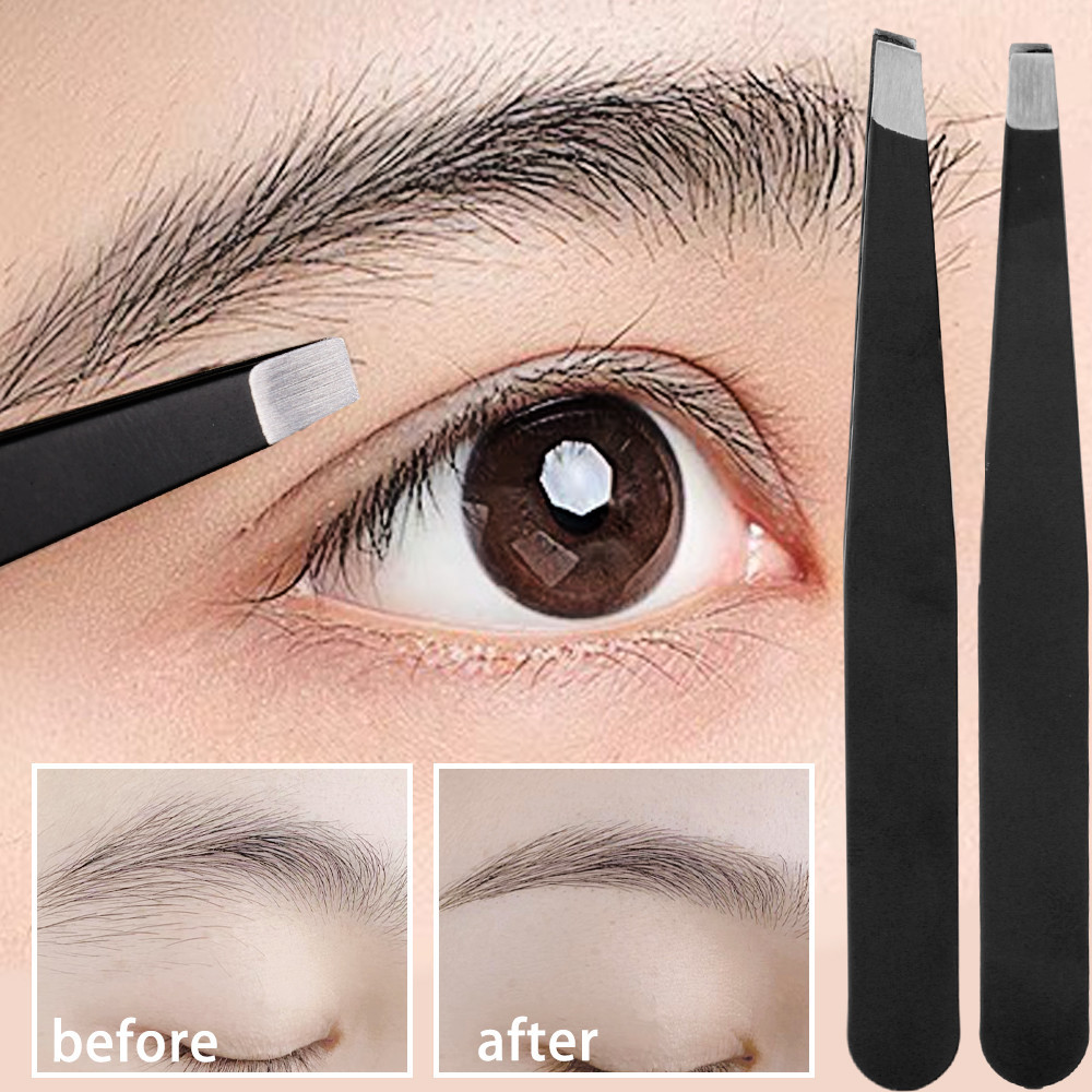 Eyebrow Tweezer - Stainless Steel, Portable, Safe - Eye brow Remover ...