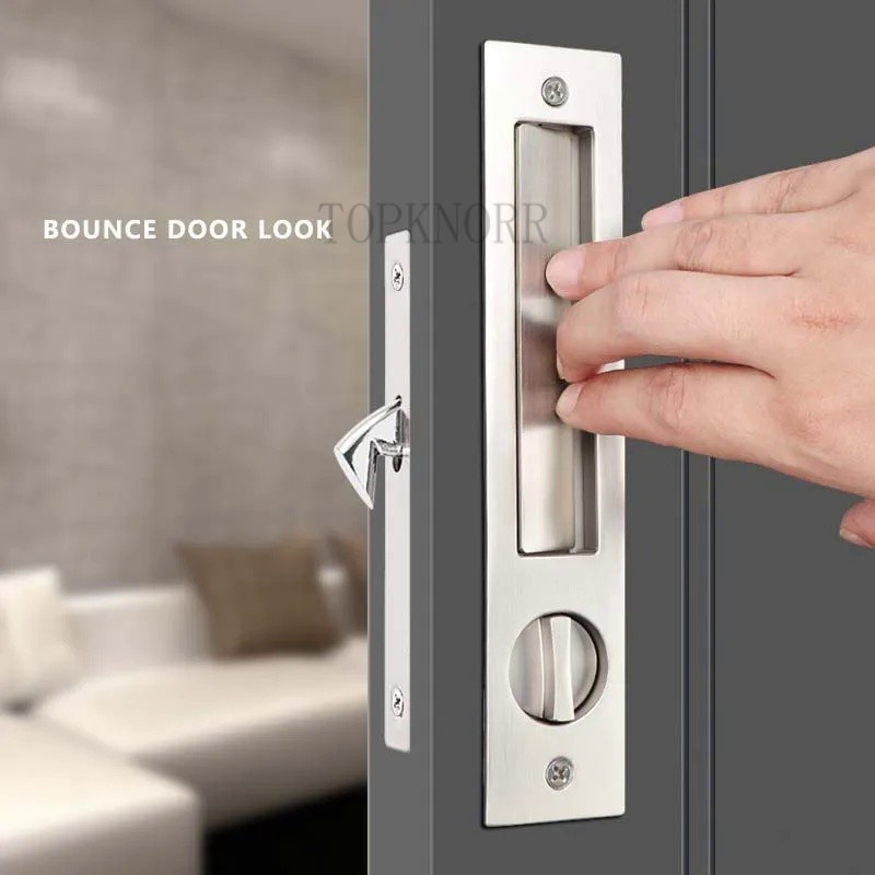 Spot New Wooden Door Sliding Door Lock Bathroom Sliding Door Lock ...