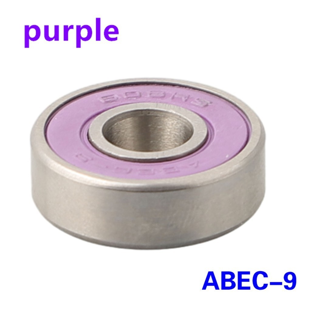 ABEC-7/ABEC-9 608 Skateboard Roller Steel Sealed Ball Bearings 8x22x7mm ...