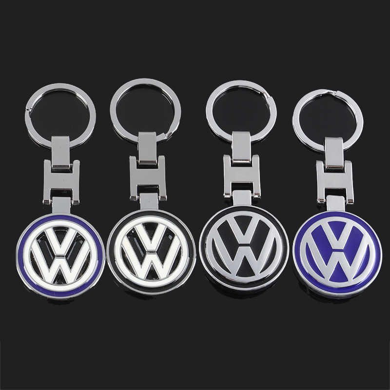 Car Logo Keychain Metal Keyring for Volkswagen VW Golf 5 Passat Jetta ...