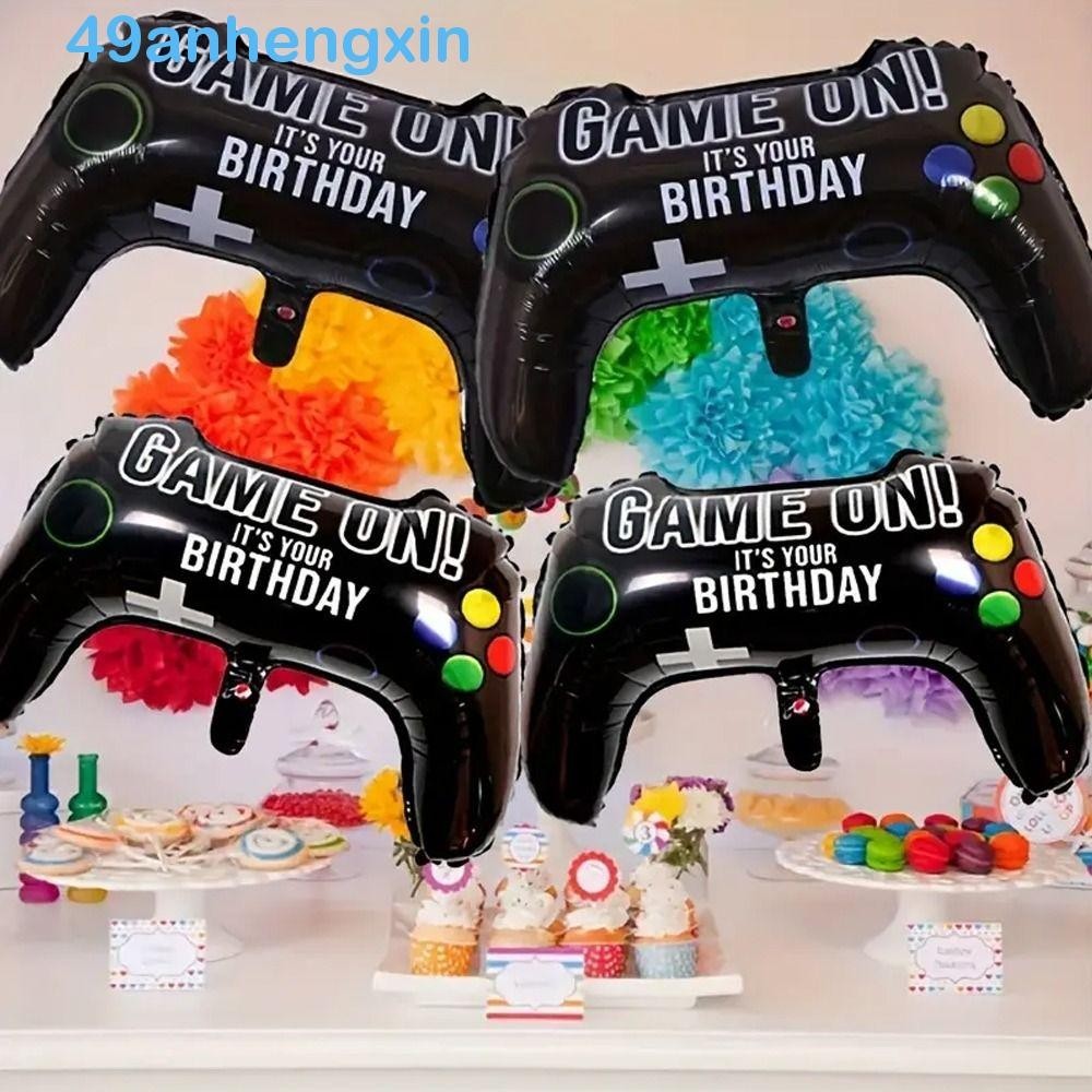ANHENGXIN Video Game Party Balloons, Gaming Theme Thickened Game ...