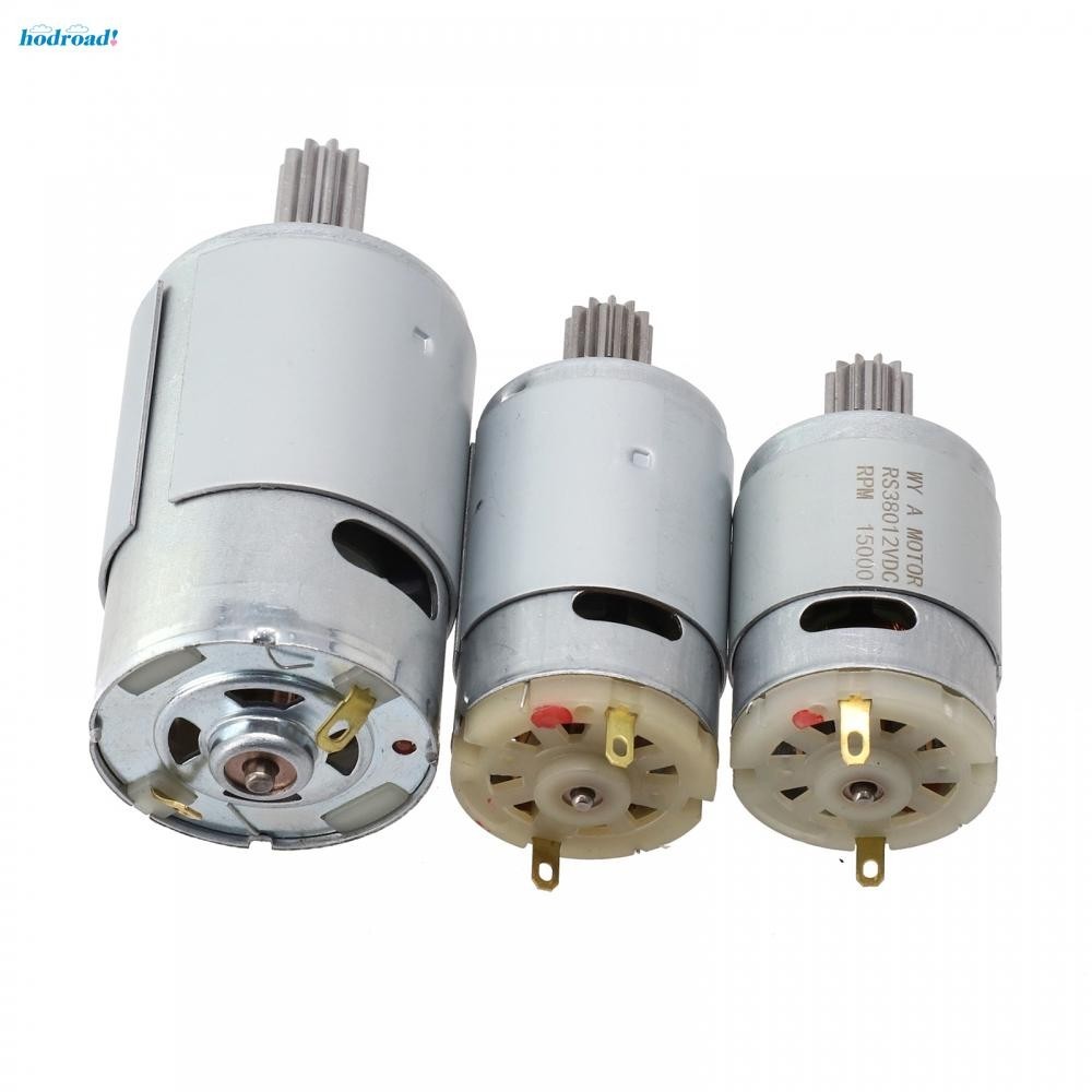 Versatile RS550 RS390 RS380 12V 6V 24V 10 Teeth 1 cm Motor for Kids ...