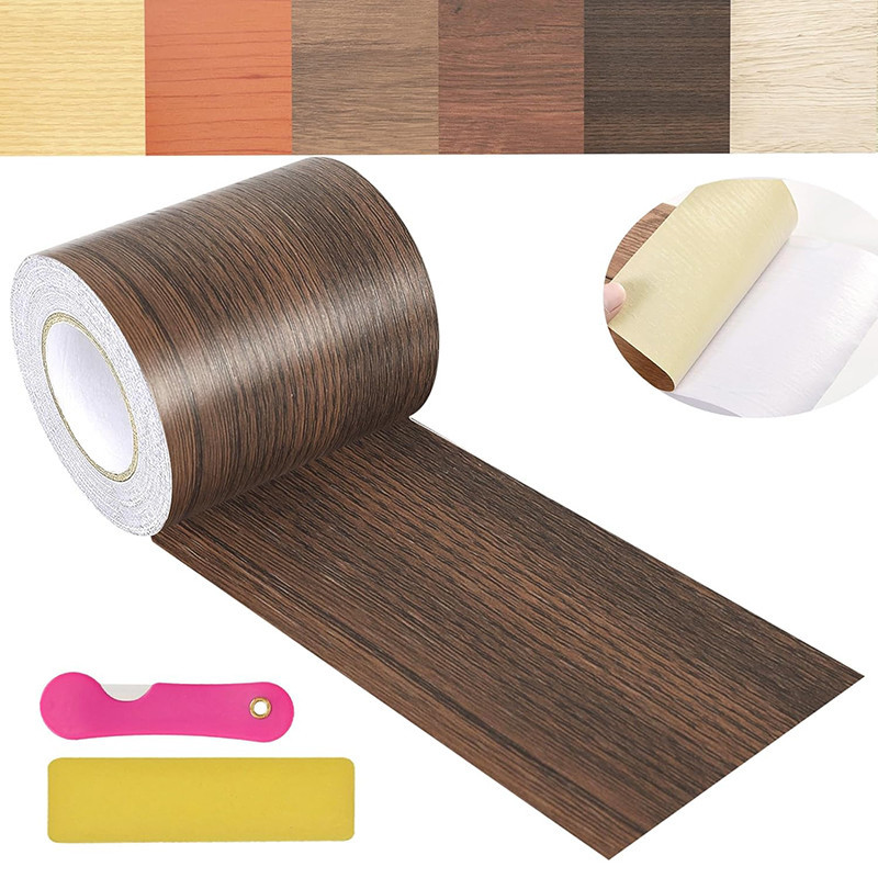 Self-adhesive Tape with Wood Grain Anti-mold Waterproof Tape Simulation ...