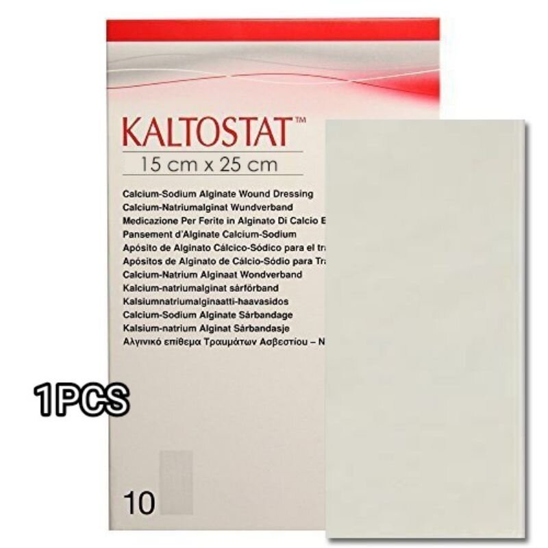 KALTOSTAT Alginate Calcium Sodium Wound Dressing 15CMx25CM 1'PCS ...