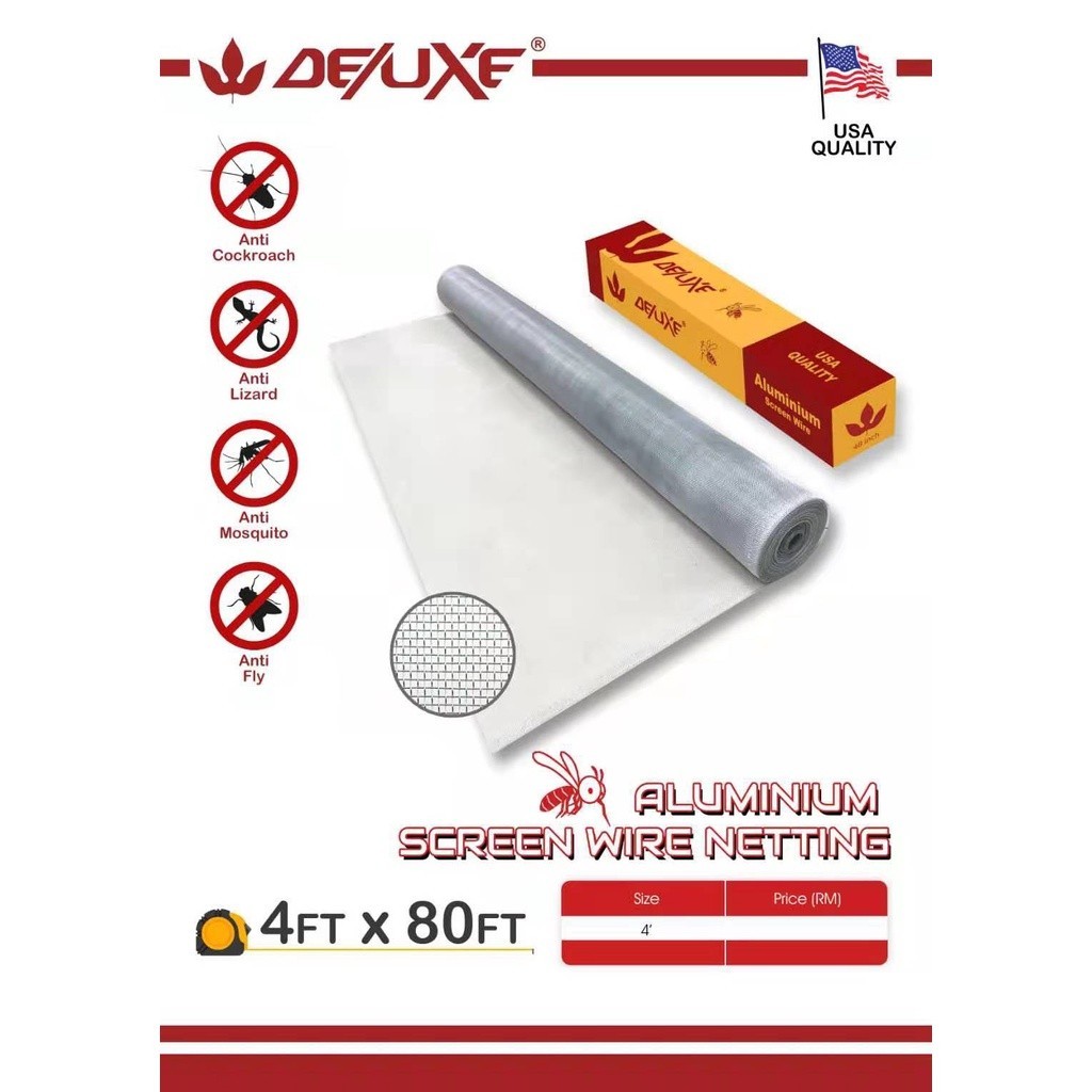 Aluminium Netting Insect Screen Mosquito Net Fiber Net Mosquito Mesh ...