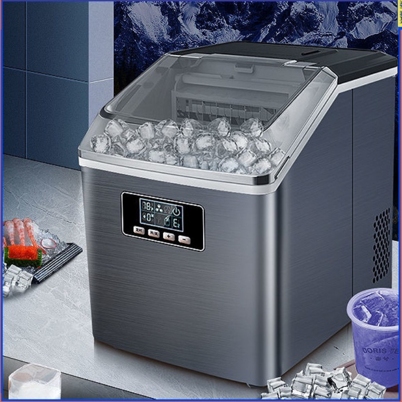 Small Commercial Ice Maker Automatic Water Inlet Mini Automatic ...